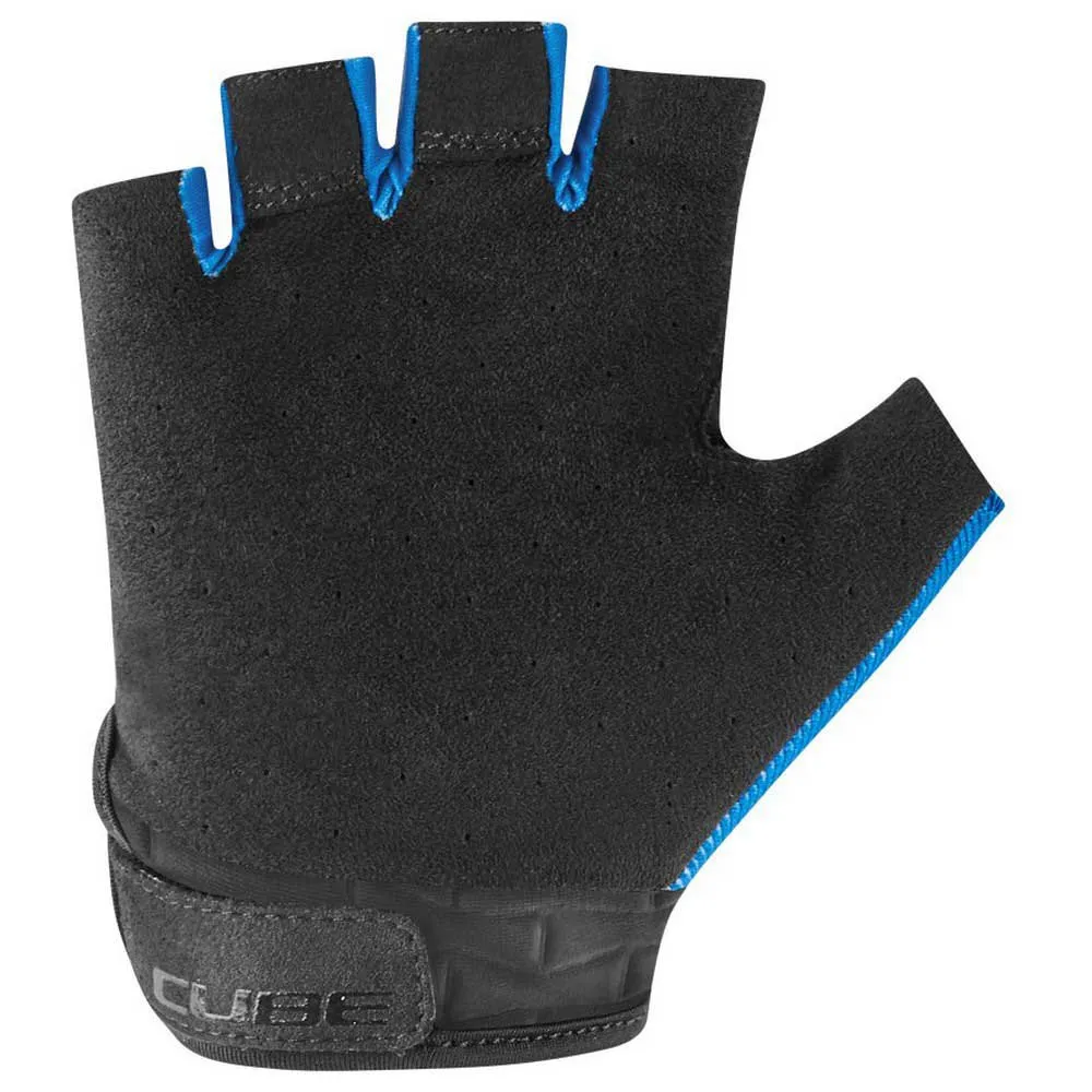 Cube Performance Junior short gloves, Blue | Bikeinn