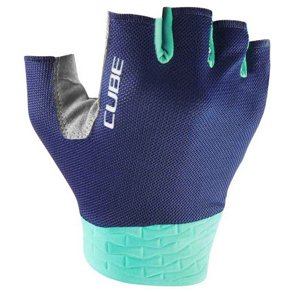 Cube Performance short gloves, Blue | Bikeinn