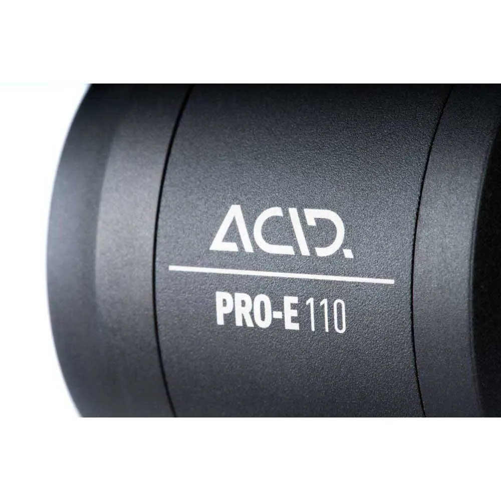 Acid Pro-E 110 front light, Black | Bikeinn
