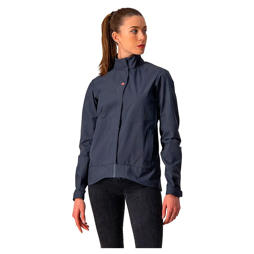 Castelli Commuter Reflex jacket, Blue | Bikeinn
