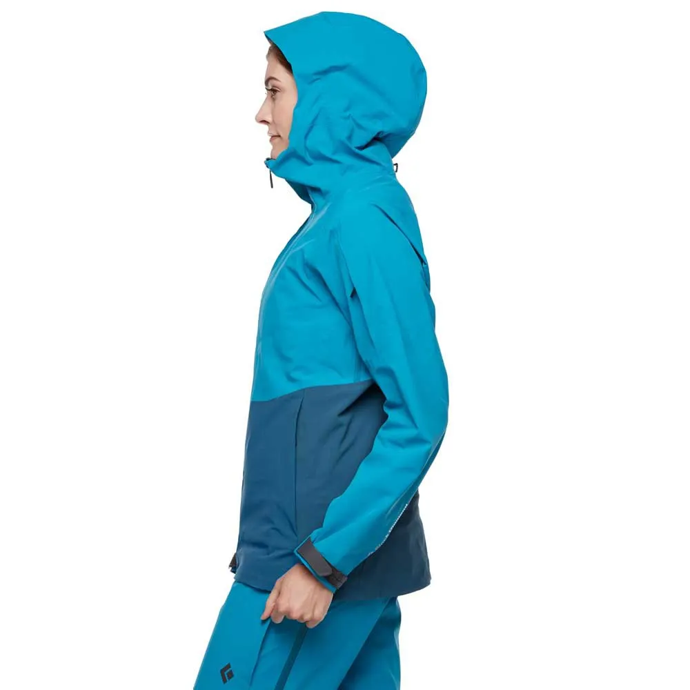 Black diamond Recon Stretch Ski Shell Jacket Blue | Snowinn