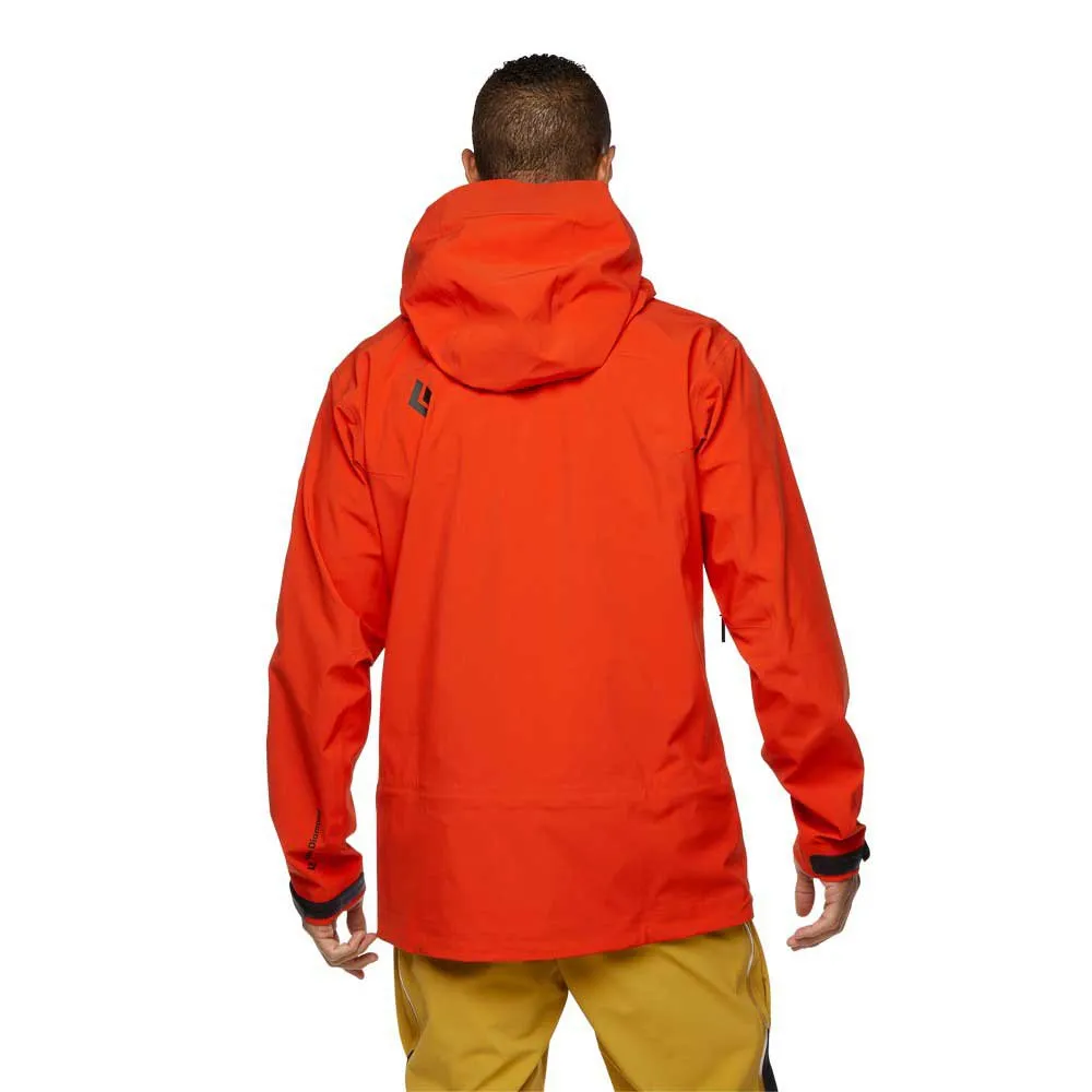 Black diamond Recon Stretch Ski Shell Jacket Orange | Snowinn