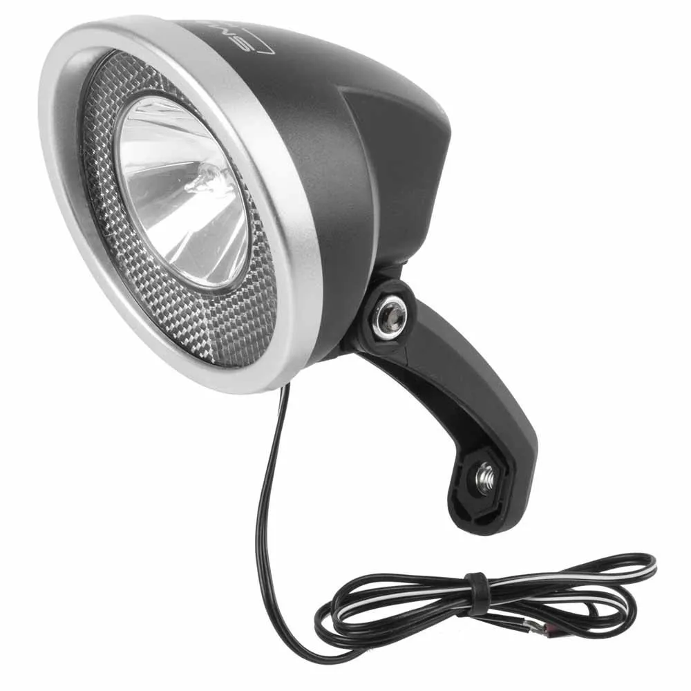 Smart Front Light For Dynamo, Silver | Bikeinn