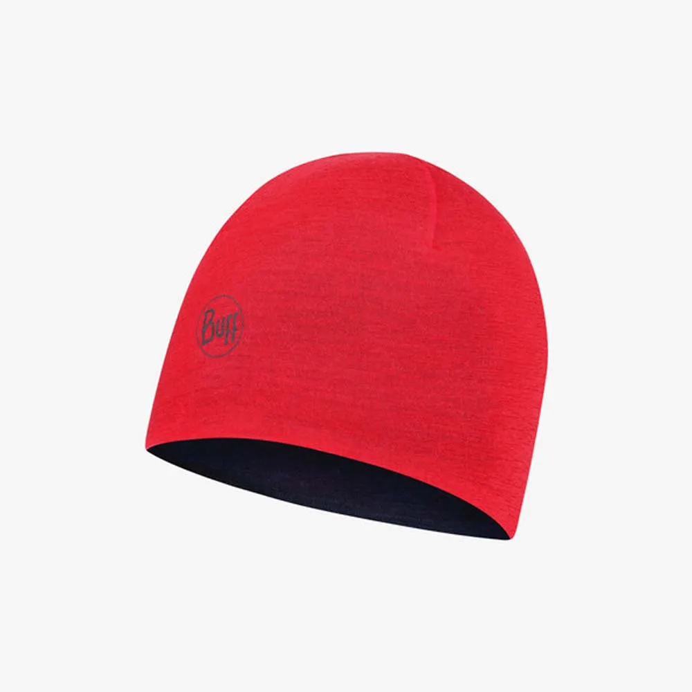 Buff ® Lw Merino Wool Reversible Hat Red | Trekkinn