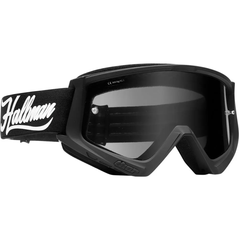 Thor hallman Combat Goggles Black | Motardinn