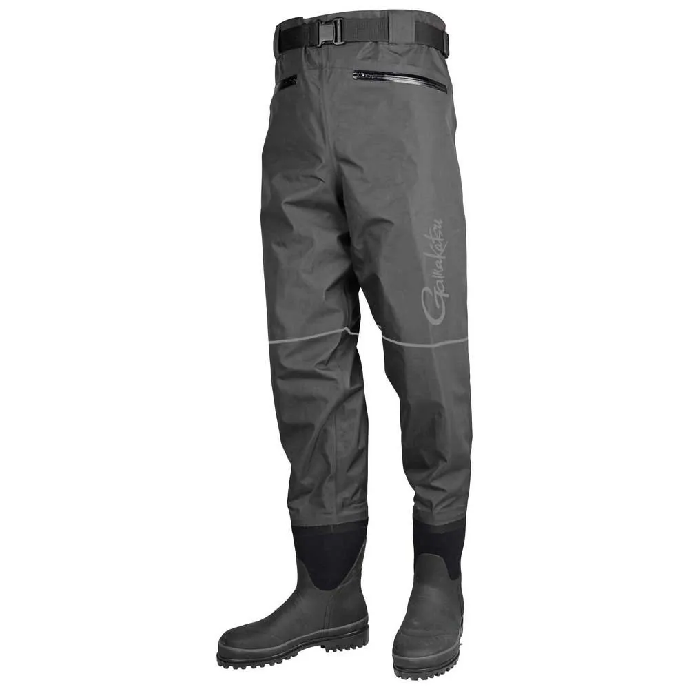 Gamakatsu Logo Breathable Wader Grey | Waveinn