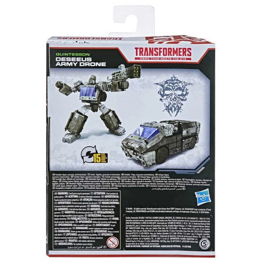 Transformers Deseeus Ejército Guerra de Drones por Cybertron| Techinn
