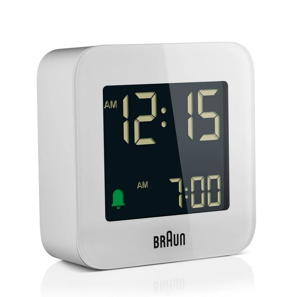 Braun BC 08 Alarm Clock White | Techinn