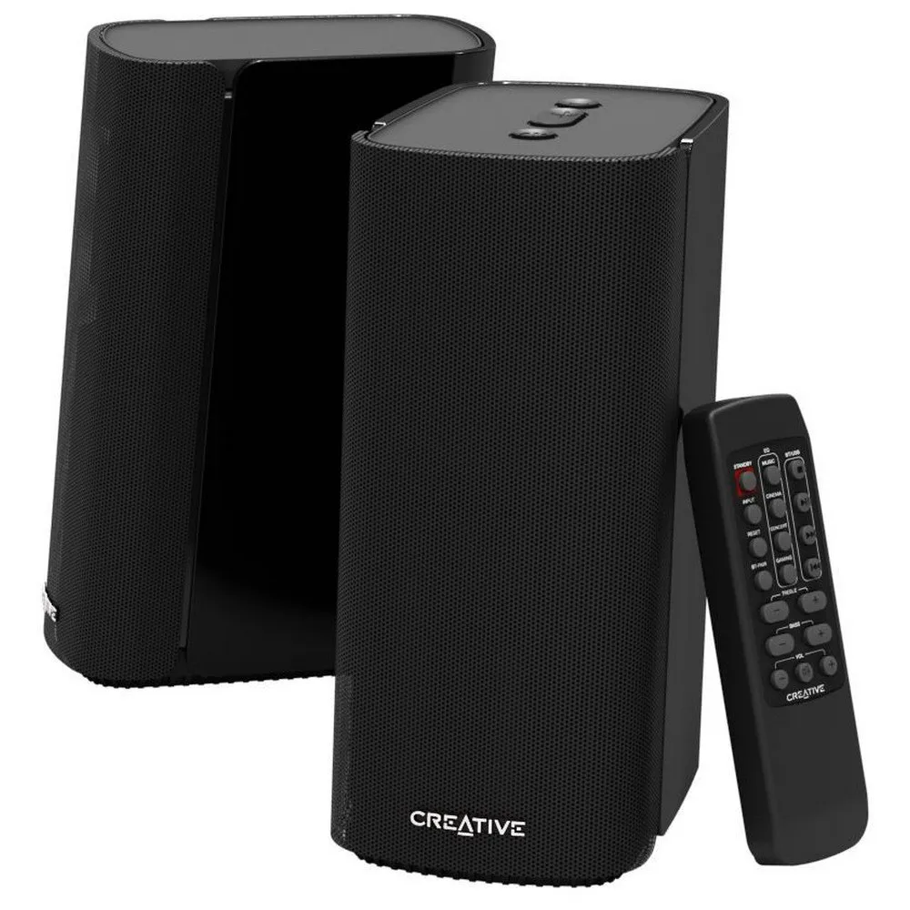 Creative 2.0 T100 bluetooth speaker Black | Techinn