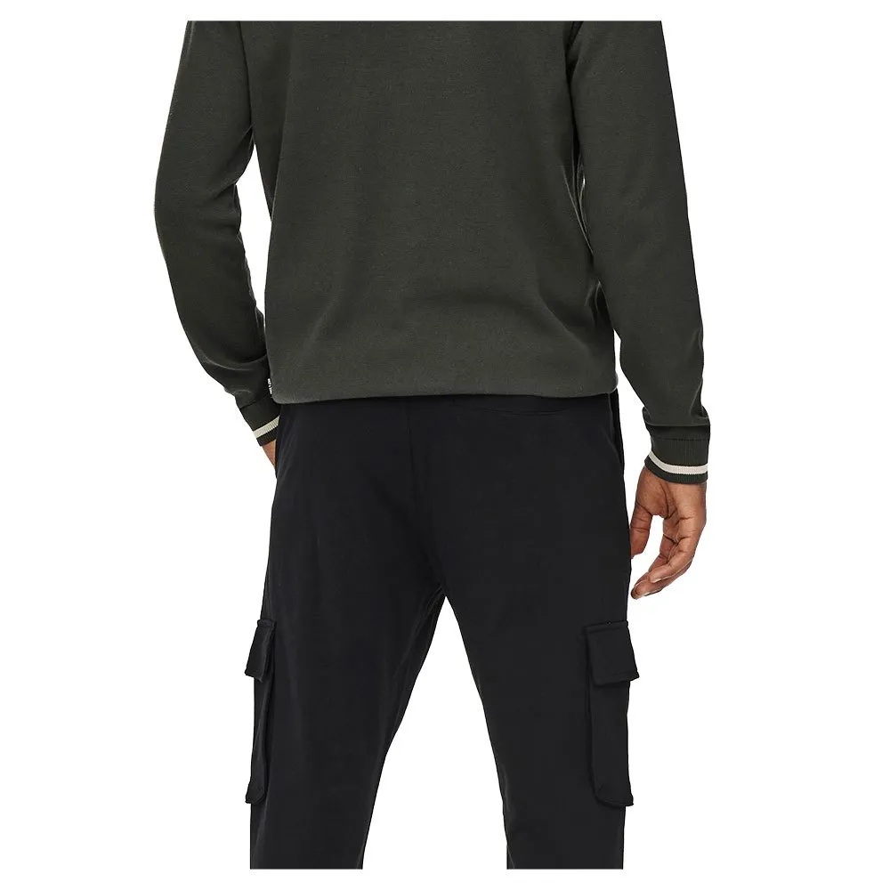 Only & sons Pantalon Cargo Kian Life Kendrick Noir | Dressinn