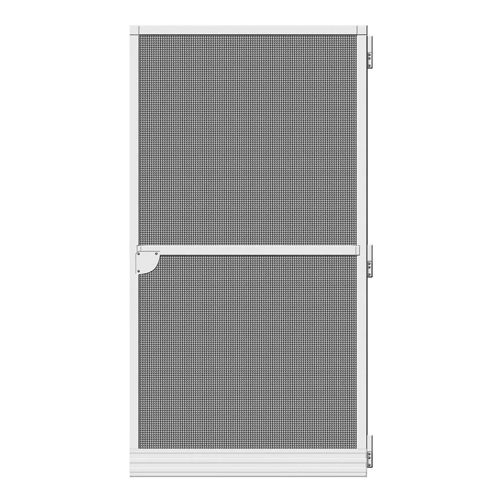 Schellenberg Swing Screen Door 100x210 cm White | Bricoinn