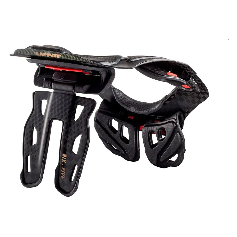 Leatt 6.5 Carbon Protective Collar Black | Motardinn