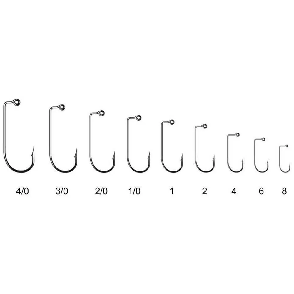 VMC Anzol Texas Aberdeen 9147 100 Unidades Preto | Waveinn