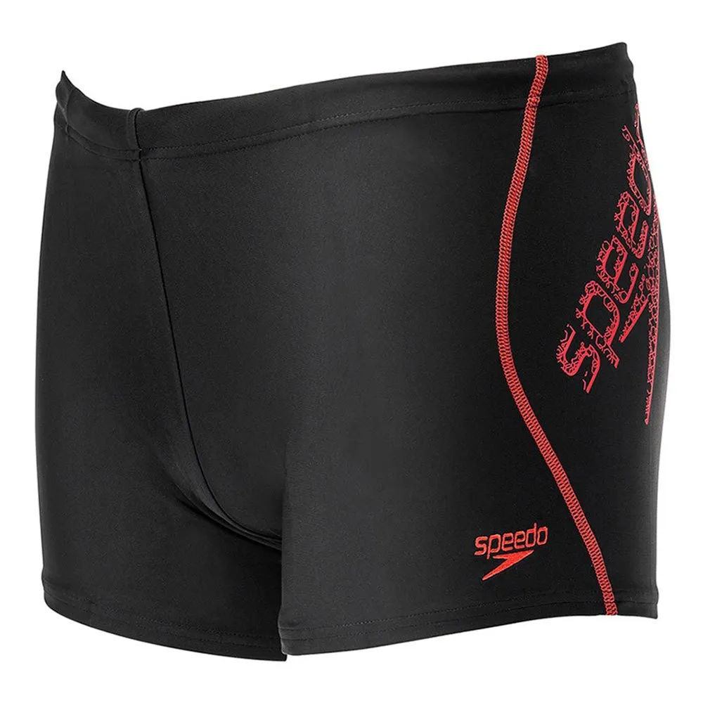 Speedo New Logo Swim Boxers Black | Swiminn