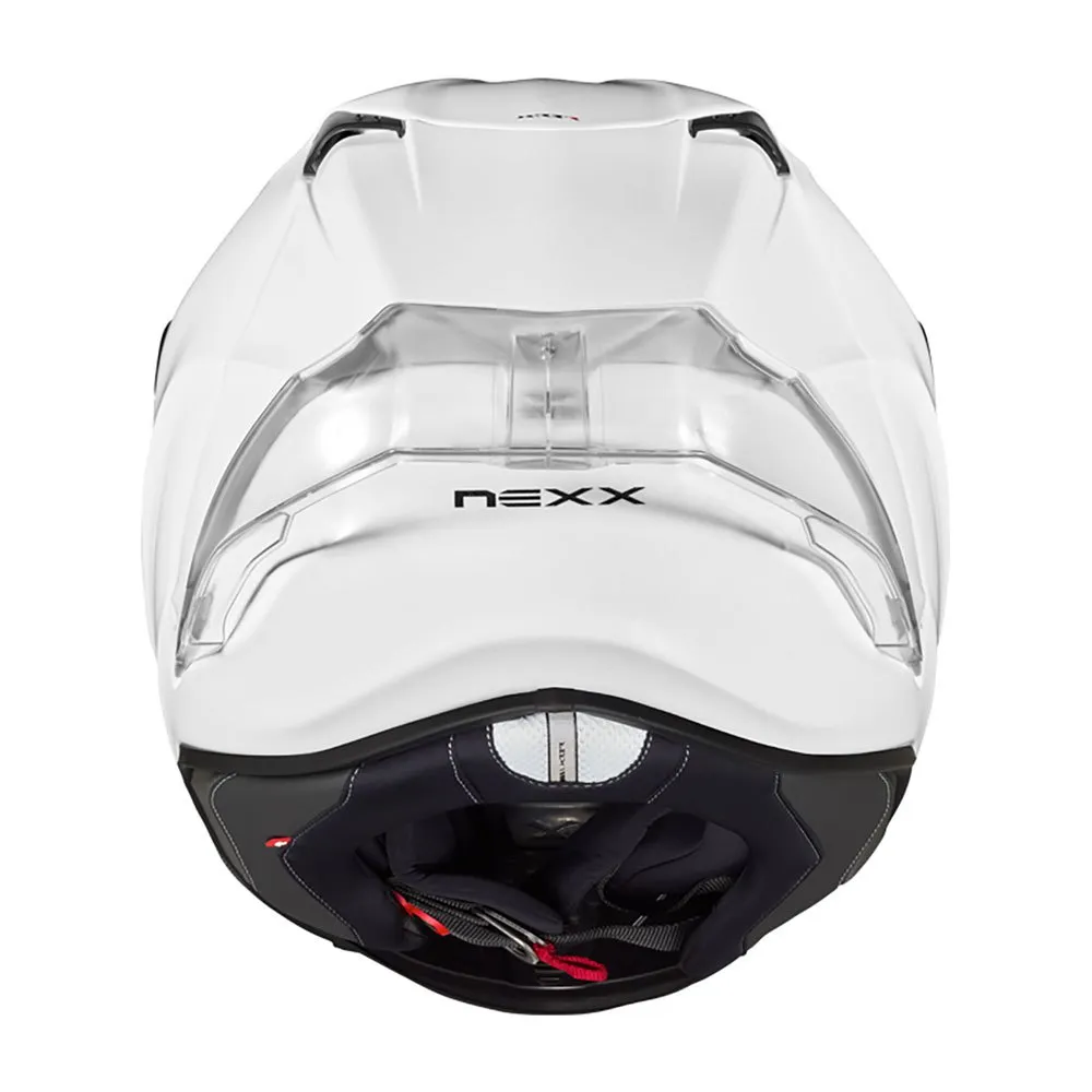 Nexx X.R3R Plain full face helmet White | Motardinn
