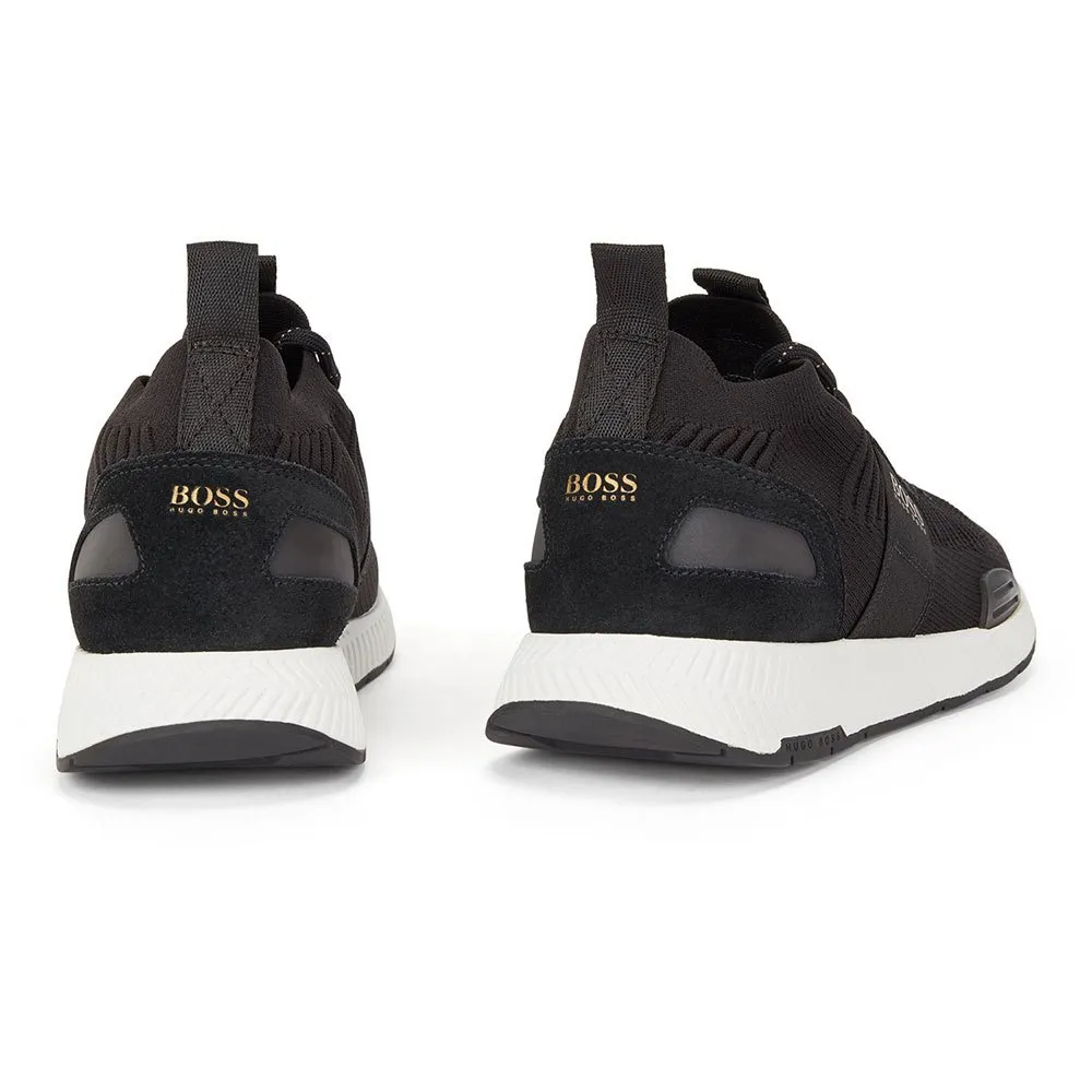 BOSS Titanium Sneakers Zwart | Dressinn