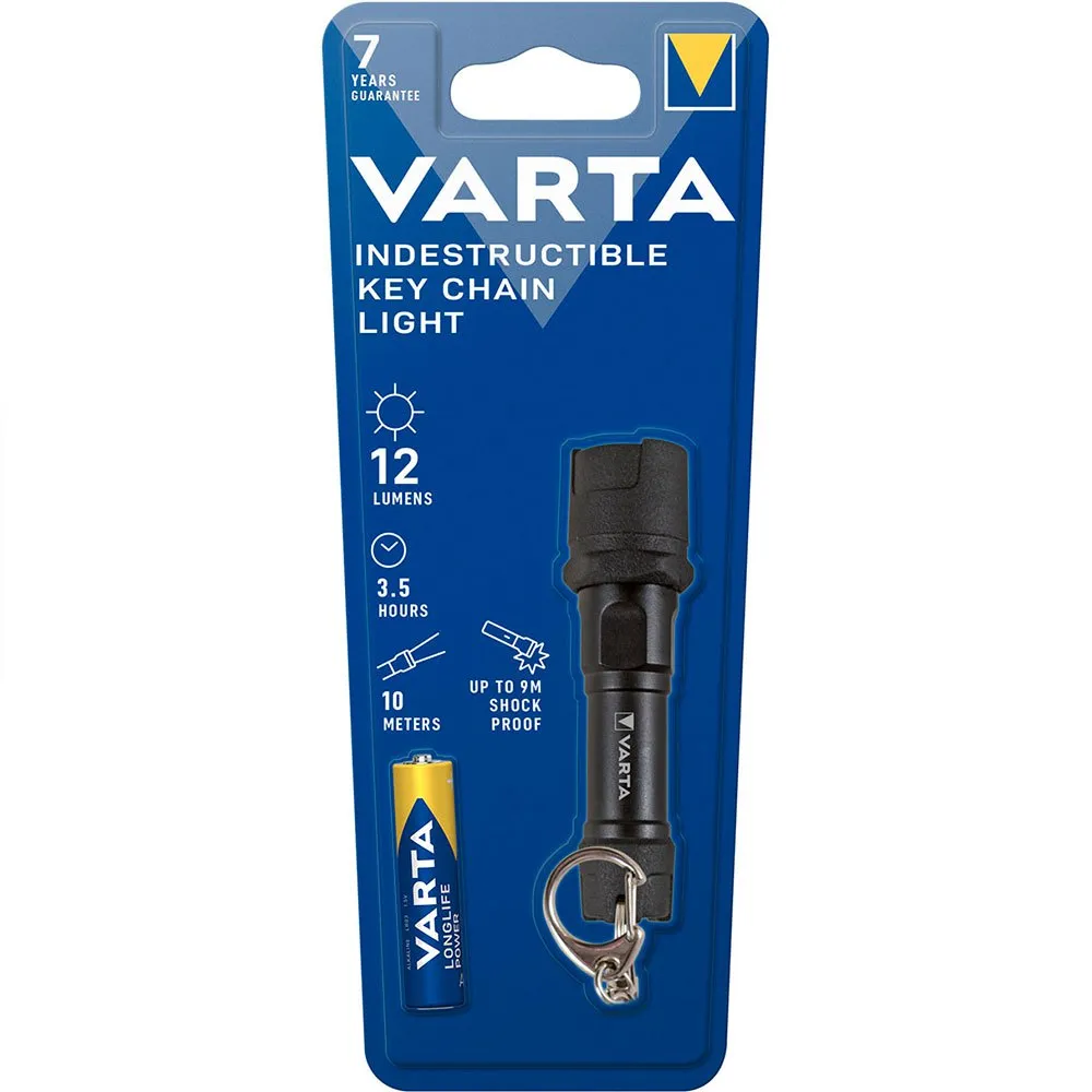 Varta Indestructible Keychain Flashlight | Trekkinn