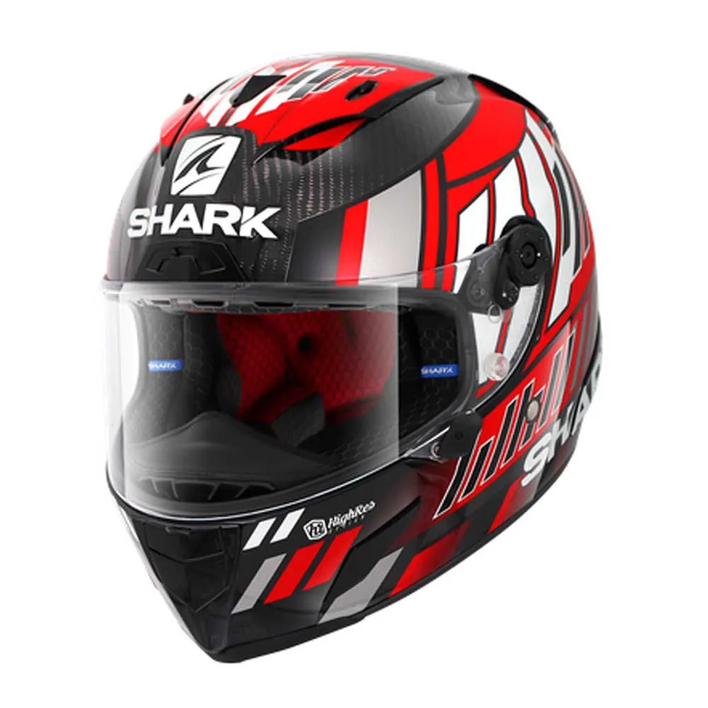 Shark Race R Pro Carbon Full Face Helmet Red | Motardinn