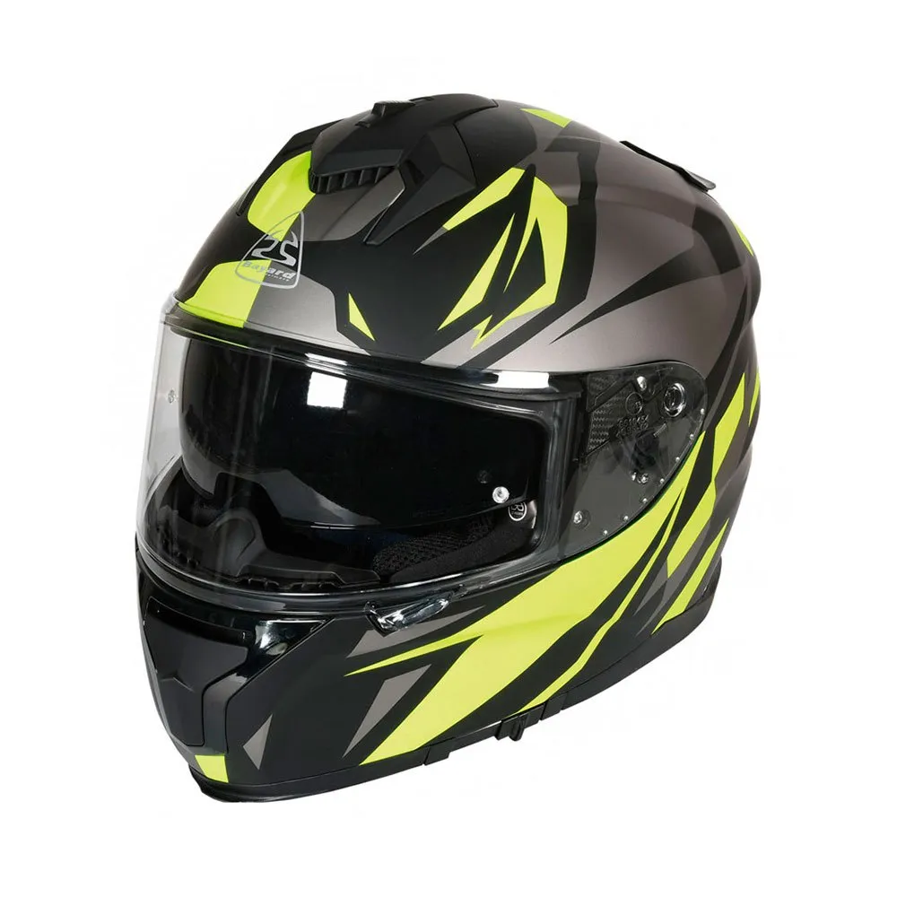 Bayard SP-64 S Jupiter Full Face Helmet Yellow | Motardinn
