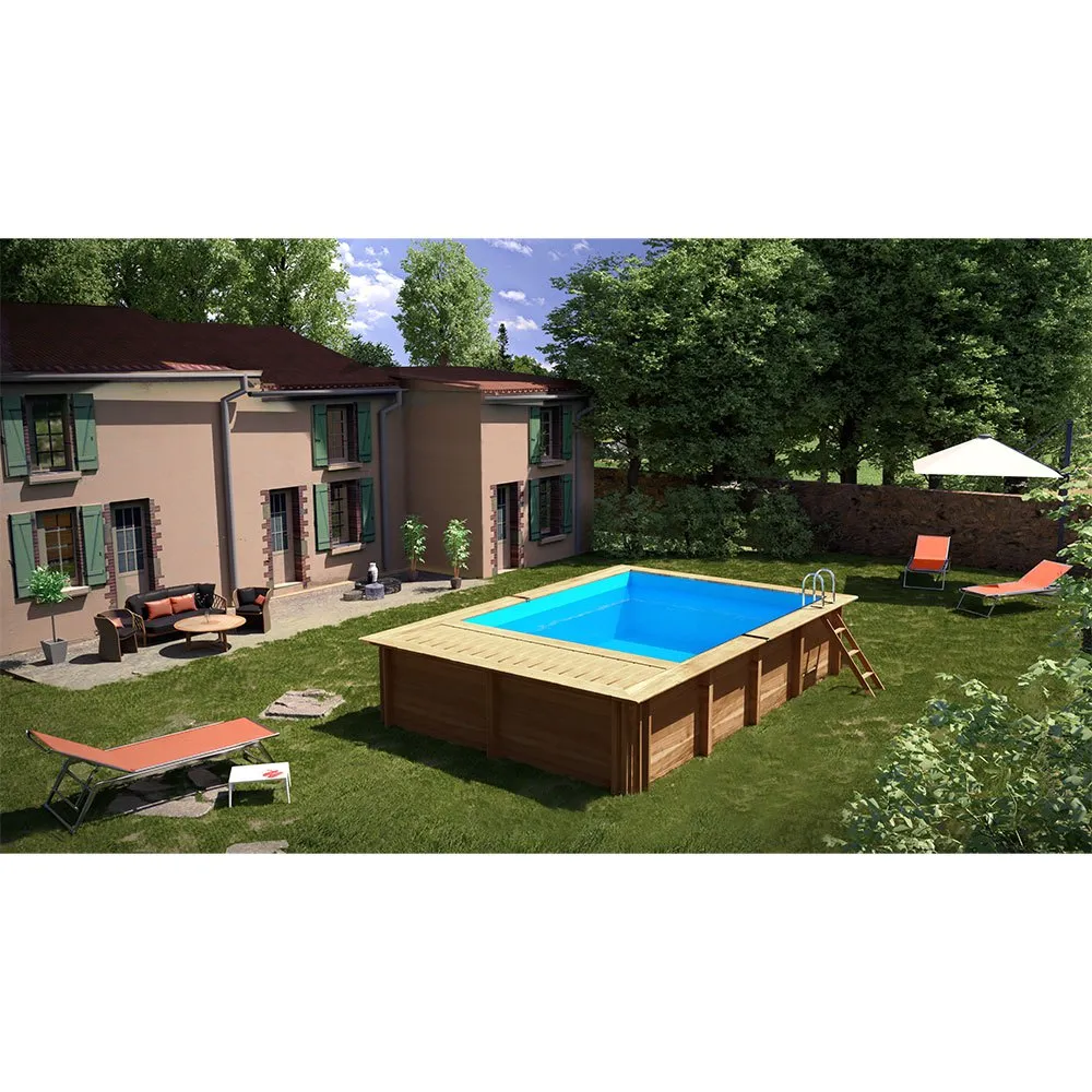 Gre accessories Evora Plus Rectangular Wooden Pool´s Liner| Swiminn