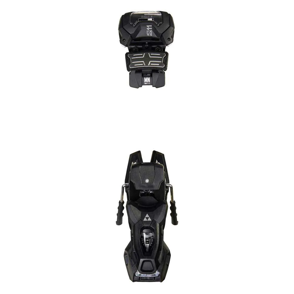 Fischer Attack 11 MN alpine ski bindings Black | Snowinn
