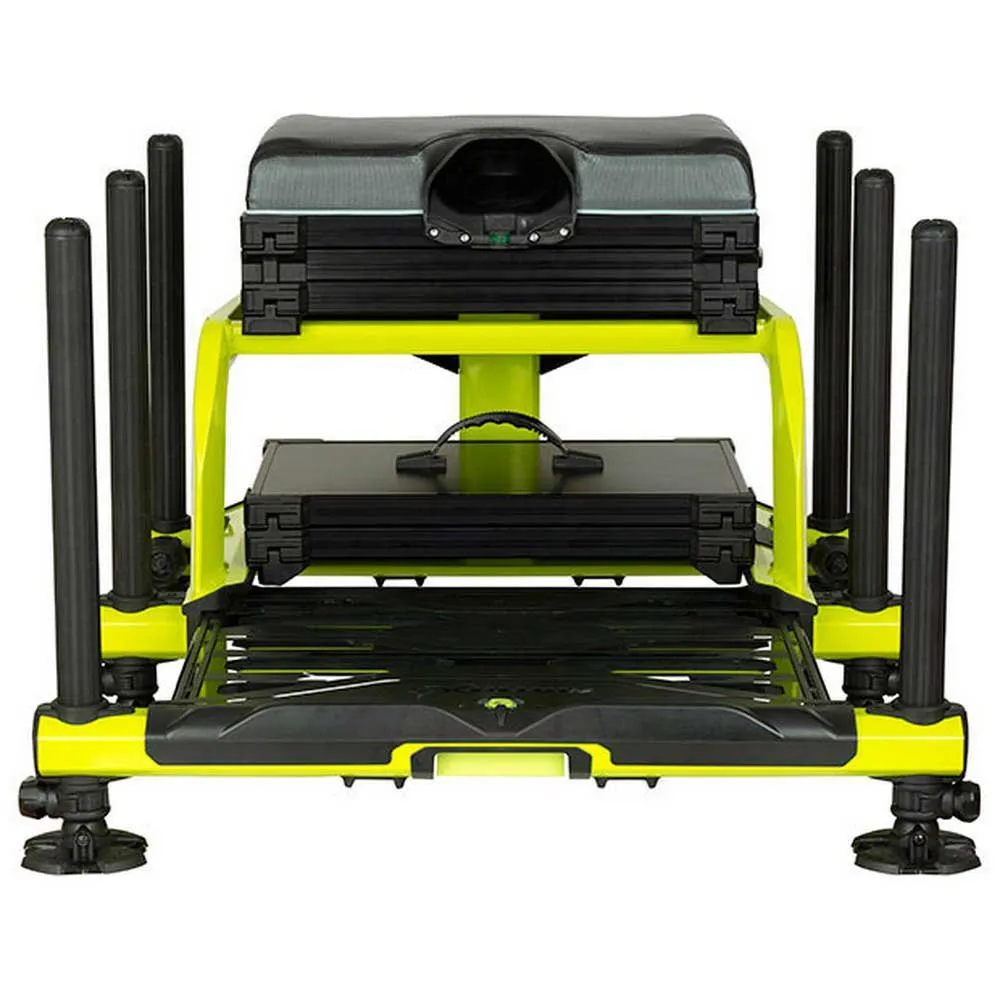 Matrix fishing Seat Box XR36 Pro Silber | Waveinn