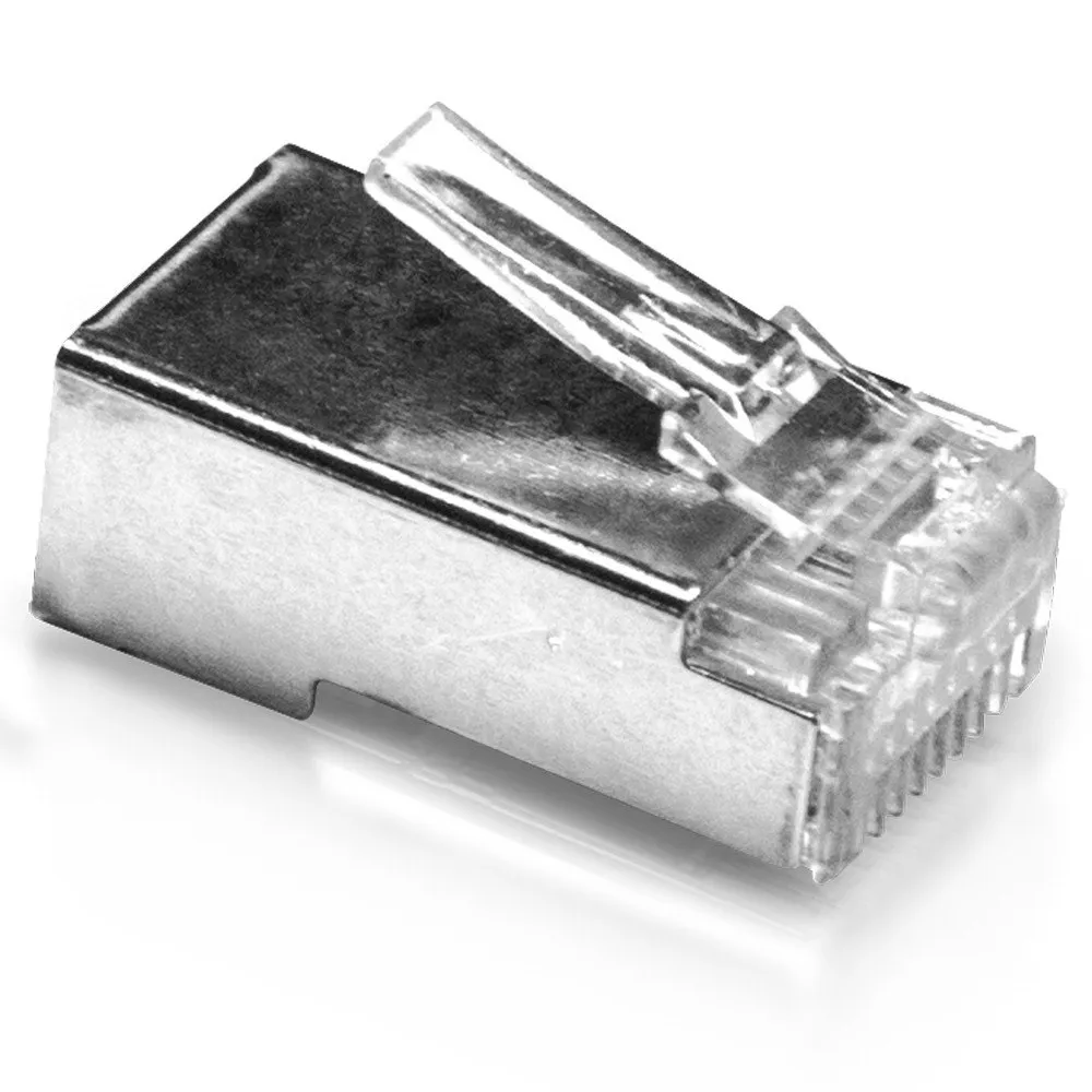 Ubiquiti RJ45 TC-CON Tough Conector 100 Units Silver | Techinn