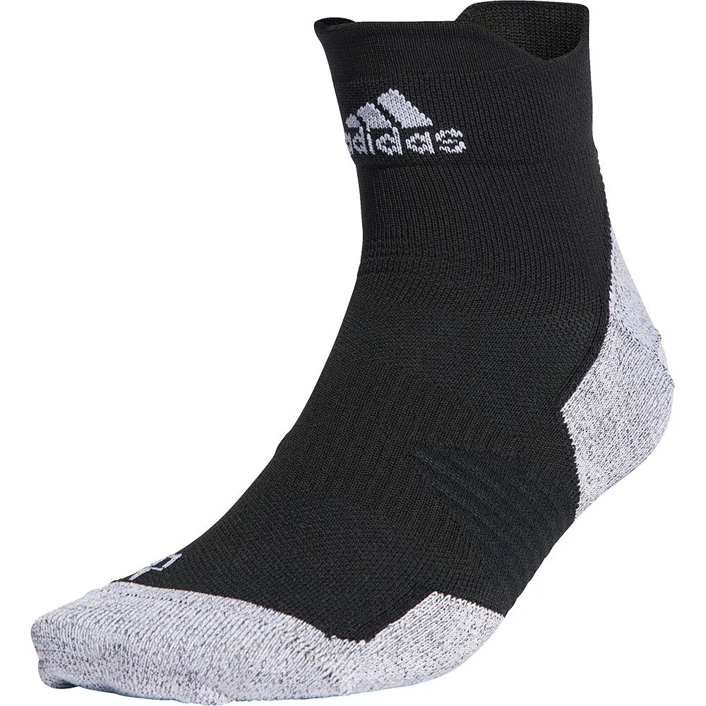 adidas Grip Half Socks Black | Runnerinn