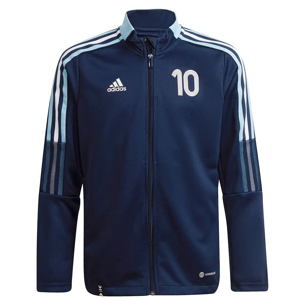 adidas Messi tracksuit jacket Blue | Kidinn
