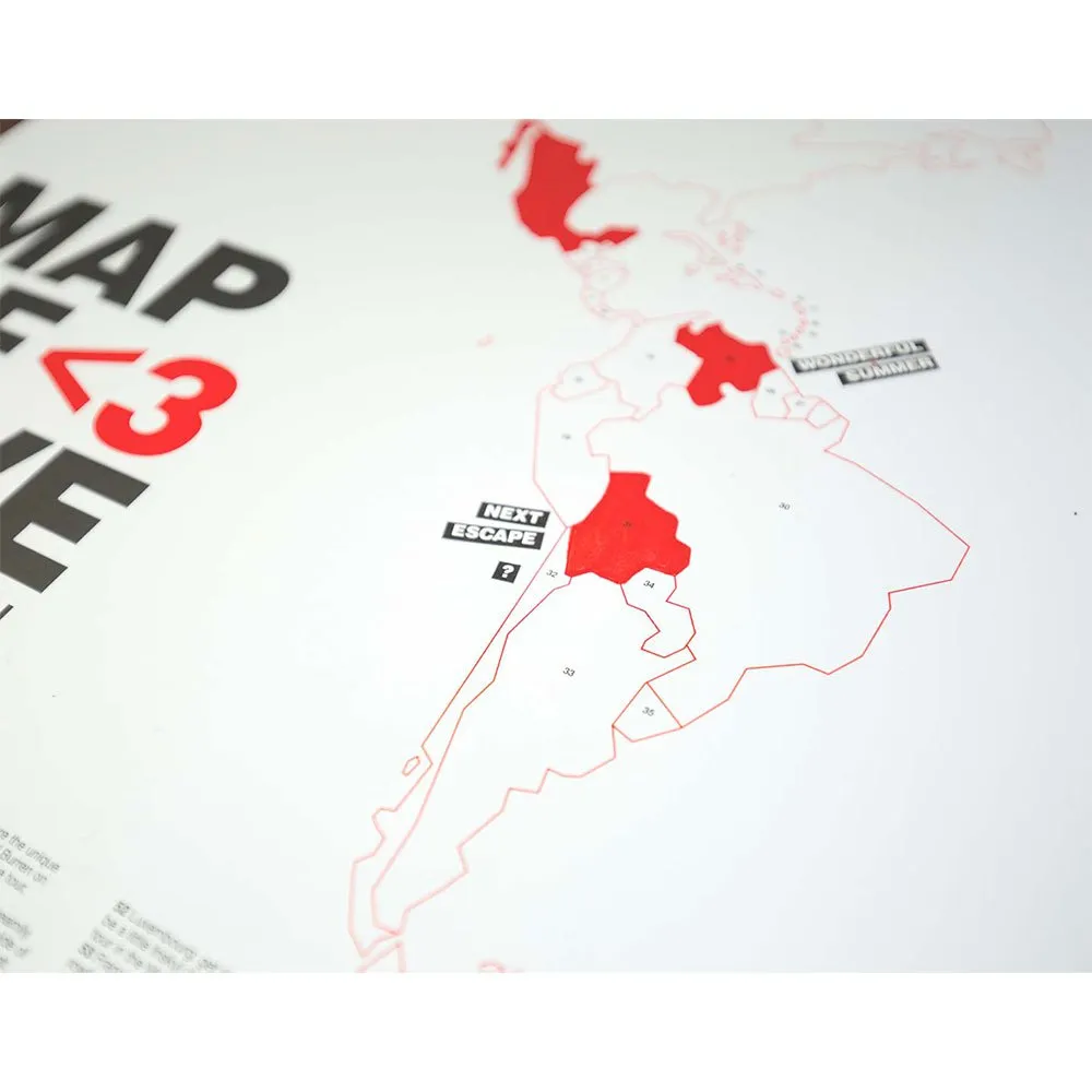 Awesome maps Mapa Of Love Map For Couples To Commemorate Relationship ...