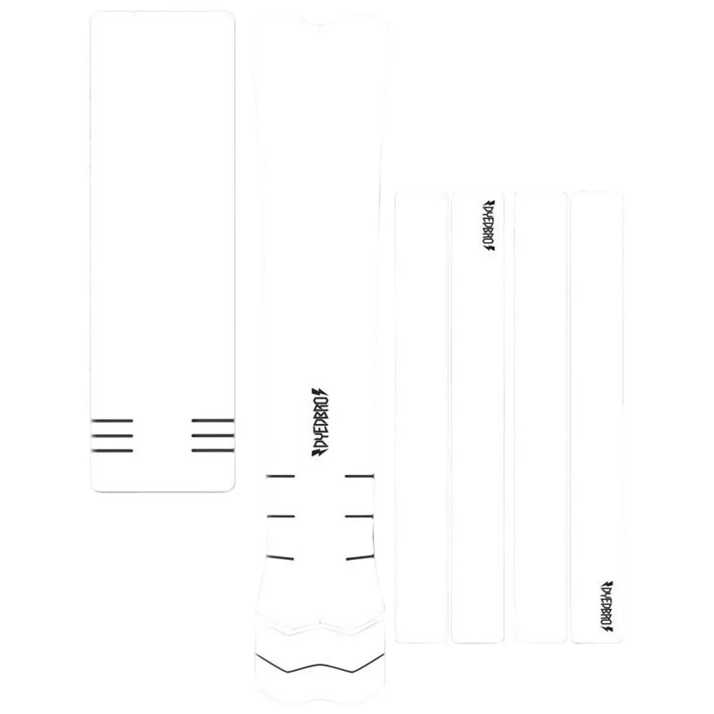 Dyedbro Clear E-Bike Frame Protection, White | Bikeinn