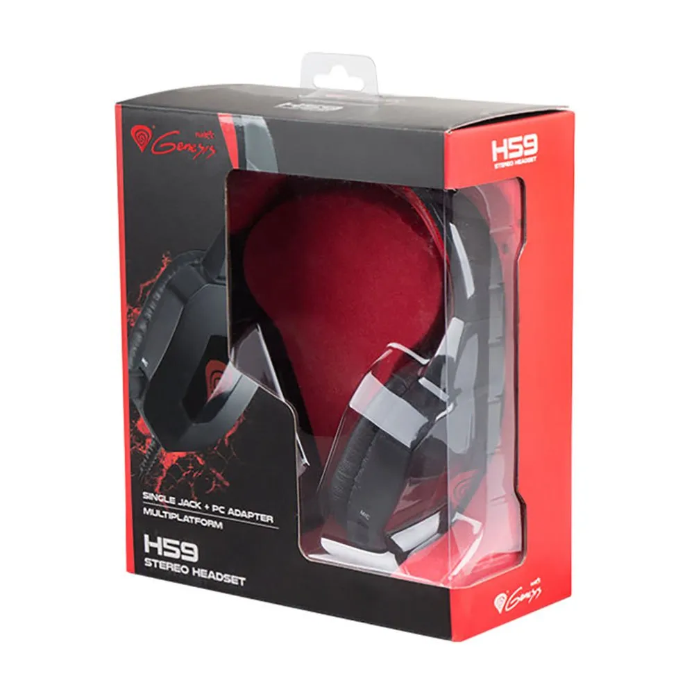 Genesis Argon 400 gaming headset Black | Techinn