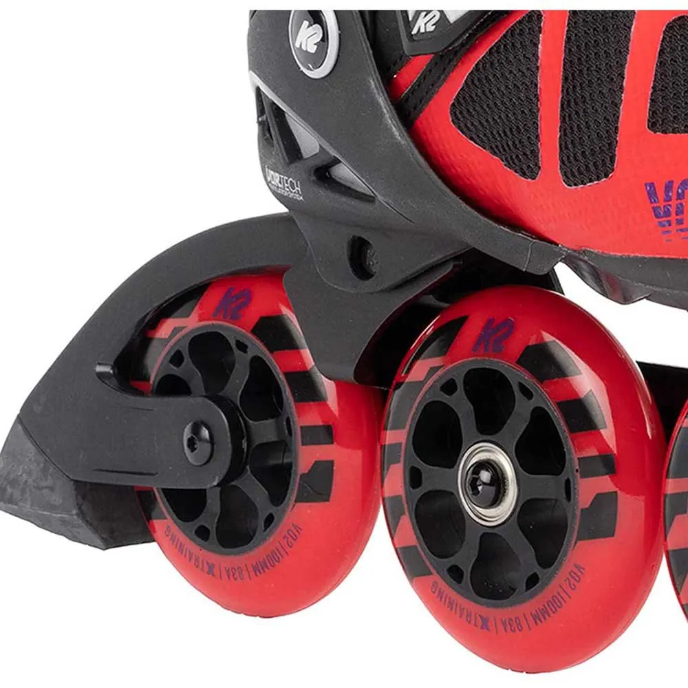 K2 VO2 S 100 BOA inline skates Red | Xtremeinn