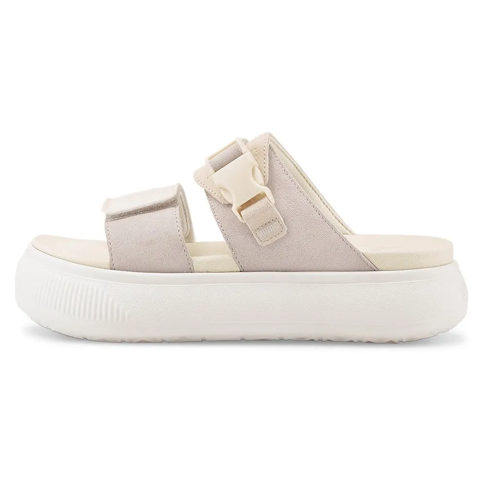 Puma Suede Mayu slides White | Dressinn