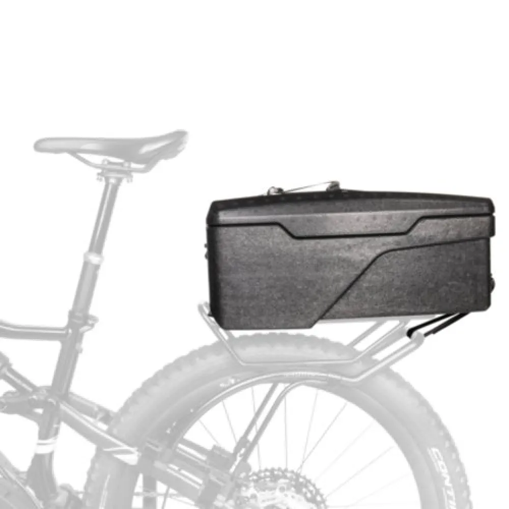 Topeak E-Xplorer Trunkbox rear basket, Black | Bikeinn