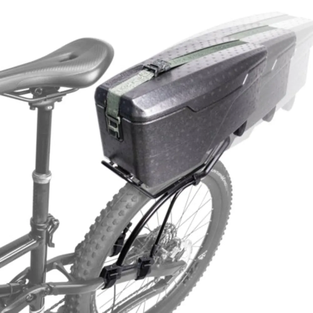 Topeak E-Xplorer Trunkbox rear basket, Black | Bikeinn