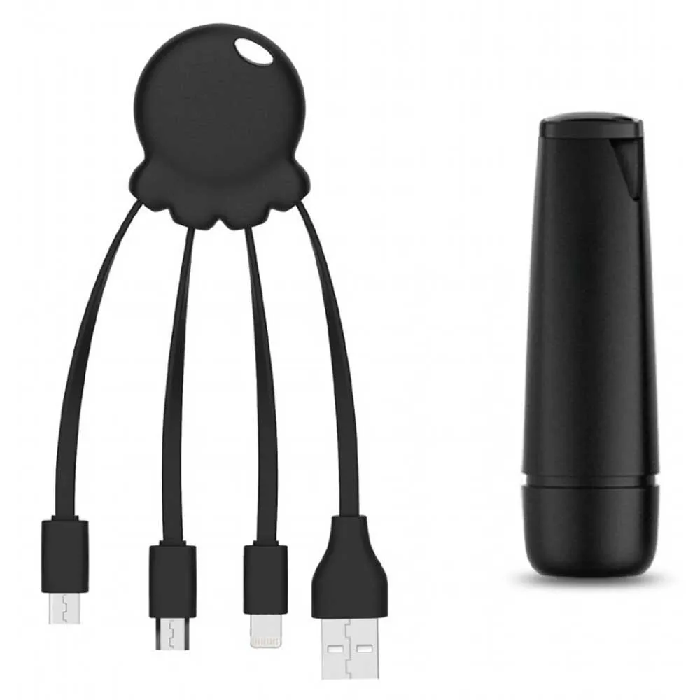 Xoopar Powerbank After Work 2.600mAh Preto | Techinn Power banks