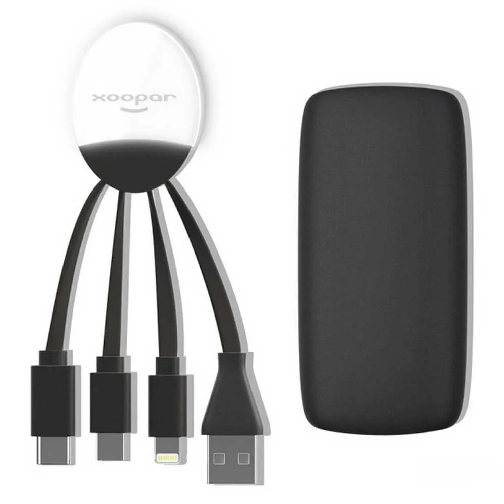 Xoopar Weekender 5000 mAh Power Bank Black | Techinn