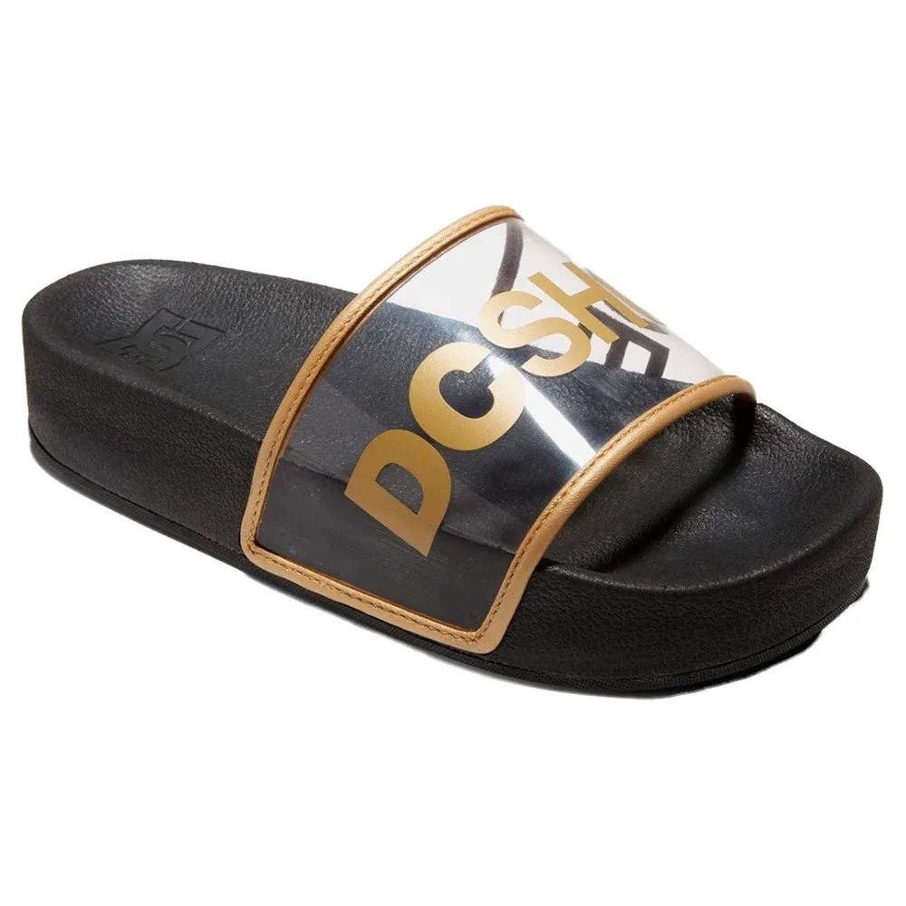 Dc shoes Slider Platform Se Sandals Black | Dressinn