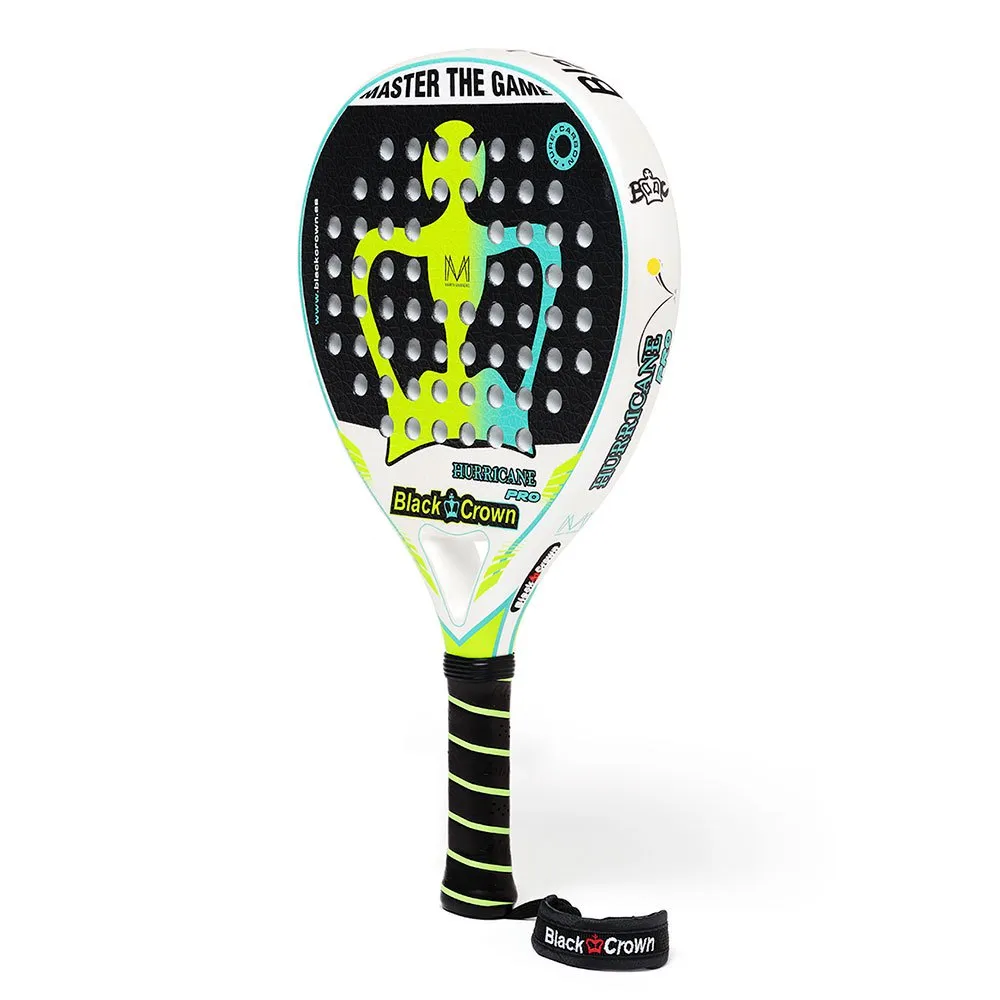 Black crown Hurricane Pro padel racket Multicolor | Smashinn