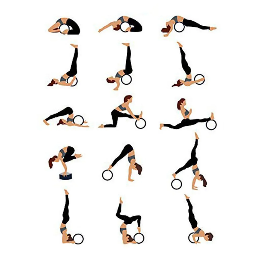 Bodygood Wheel Yoga Block Brown | Traininn