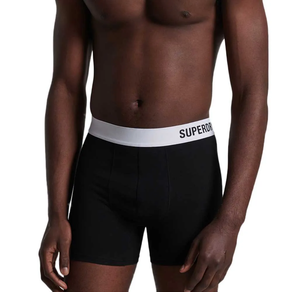 Superdry Offset boxers 2 units Black | Dressinn