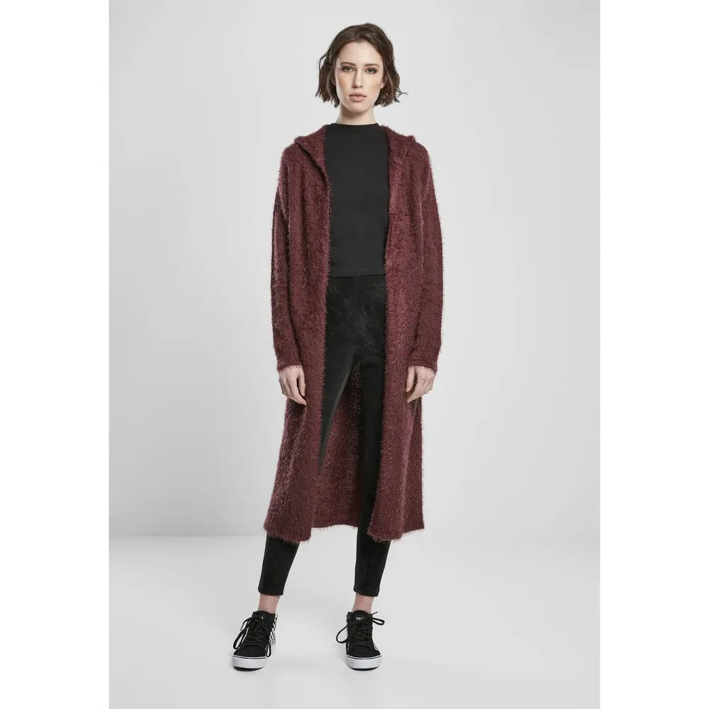 Urban classics Feather jacket Red | Dressinn