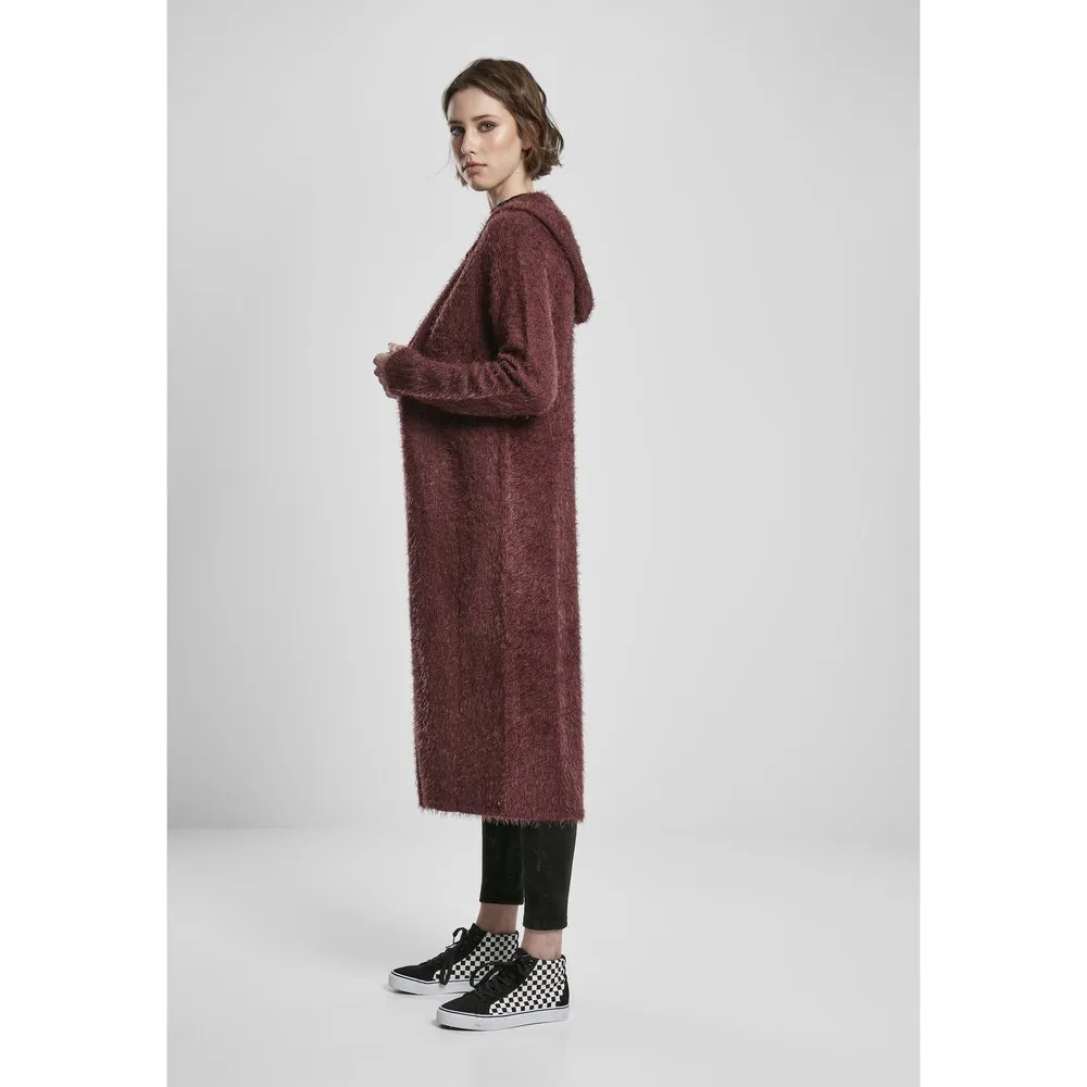 Urban classics Feather jacket Red | Dressinn