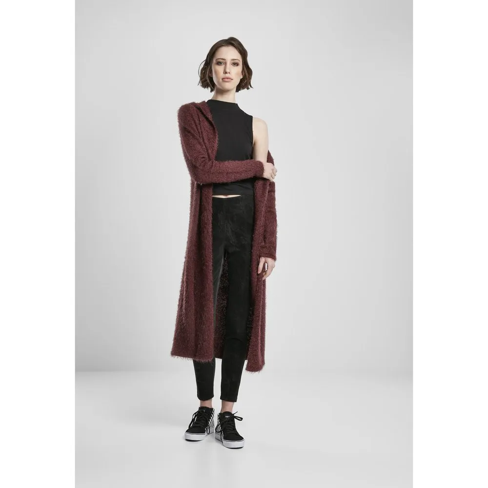 Urban classics Feather jacket Red | Dressinn