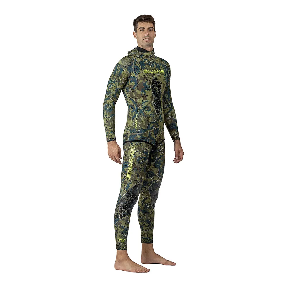 Salvimar N.A.T101 Camu 3.5 mm spearfishing wetsuit Green| Diveinn