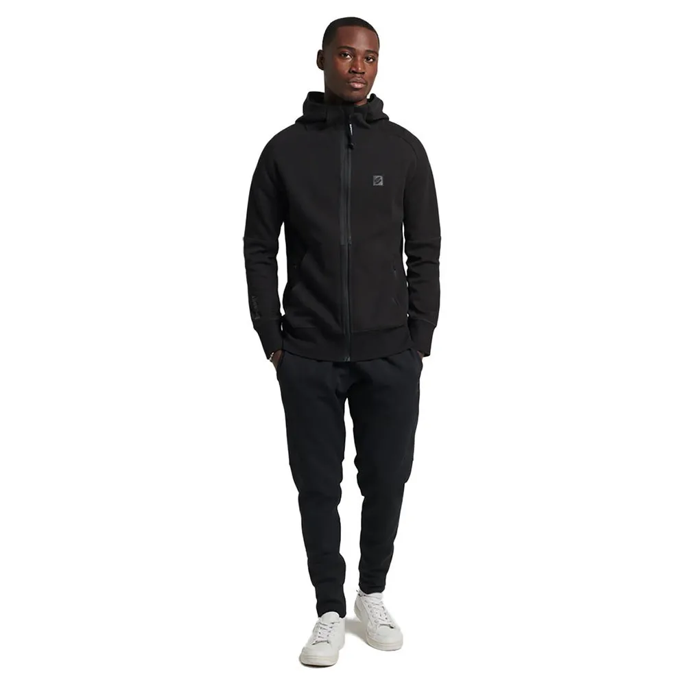 Superdry Code Tech full zip sweatshirt Black | Dressinn