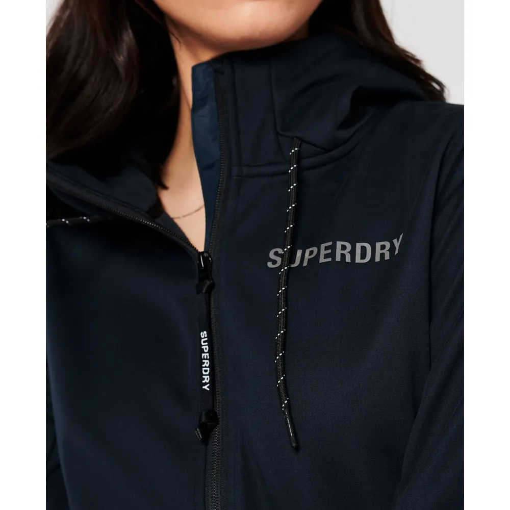 Superdry Code Tech Softshell Jacket Black | Dressinn