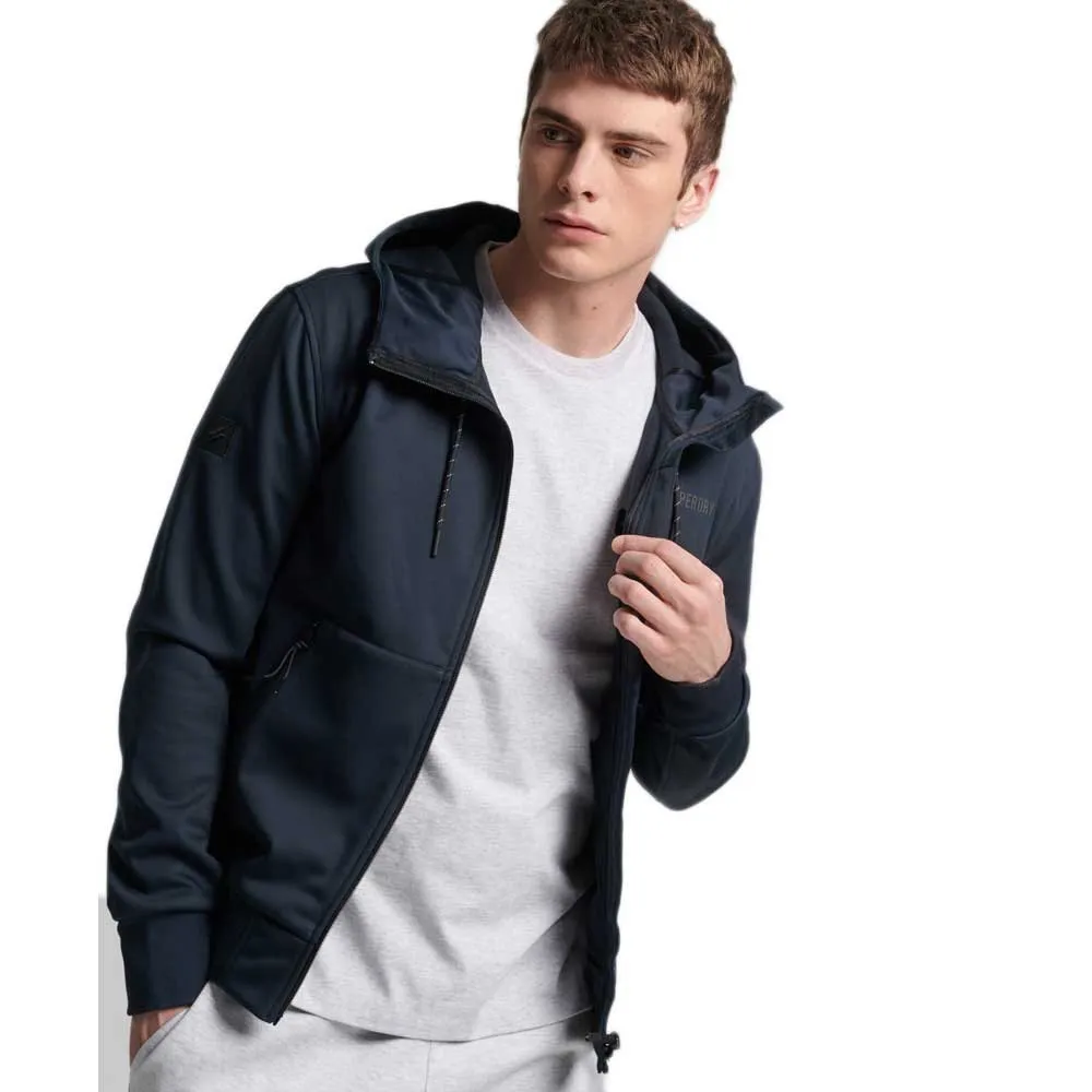 Superdry Code Tech Softshell Jacket Blue | Dressinn