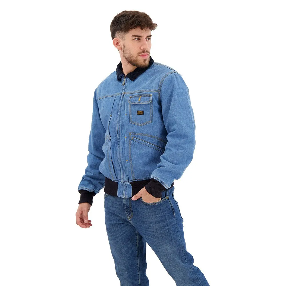 Superdry Vintage Worker Bomber jacket Blue | Dressinn